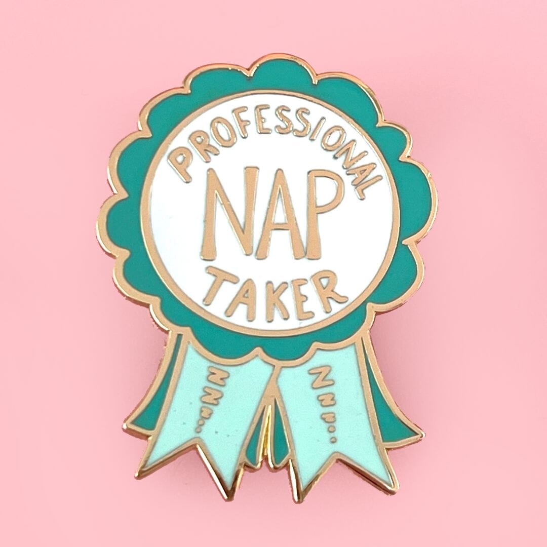 Professional Nap Taker Award Lapel Pin – Jubly-Umph Originals