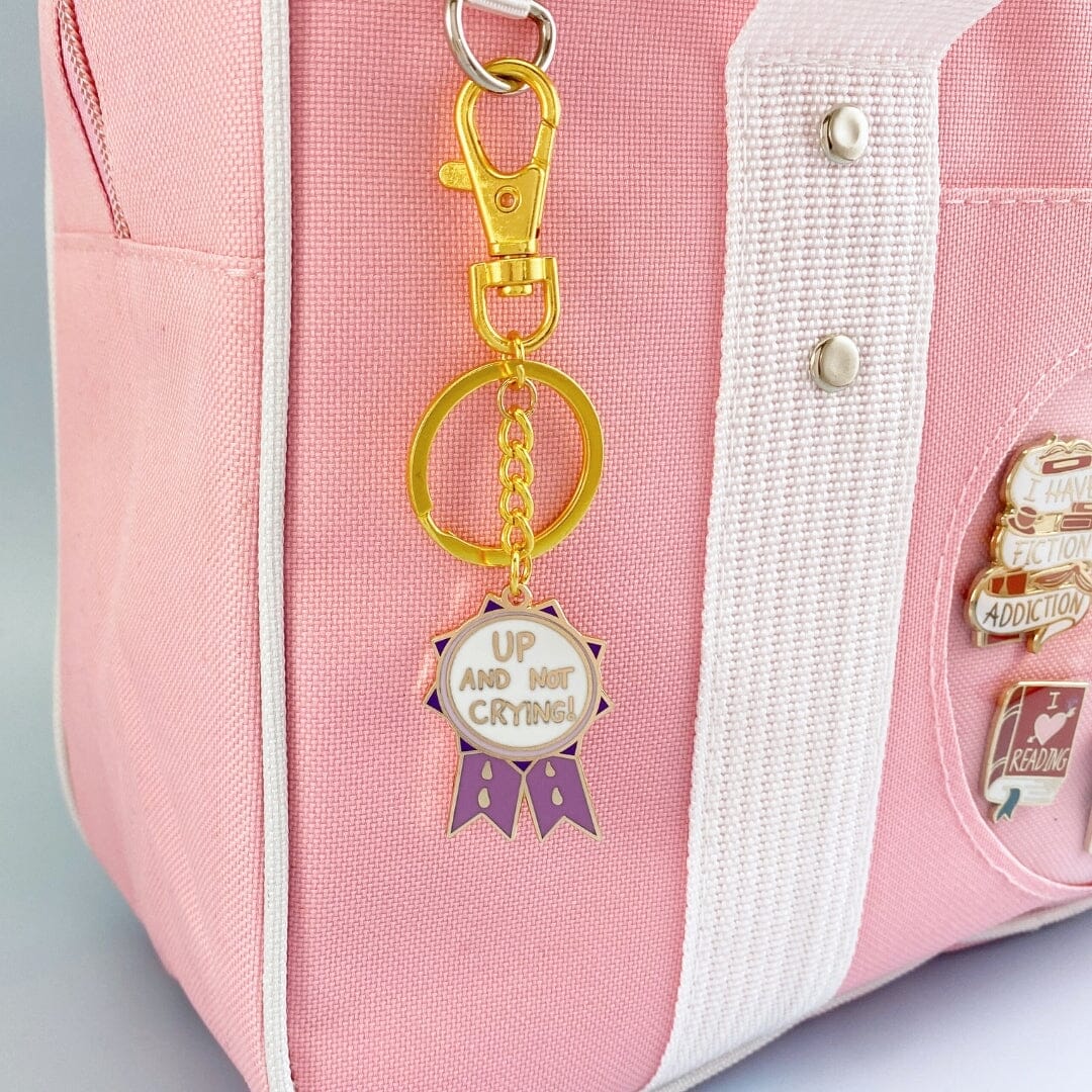 Up And Not Crying Keychain – Jubly-Umph Originals