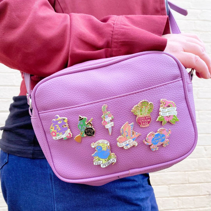 Sassy & Sweary Enamel Pins – Jubly-Umph Originals
