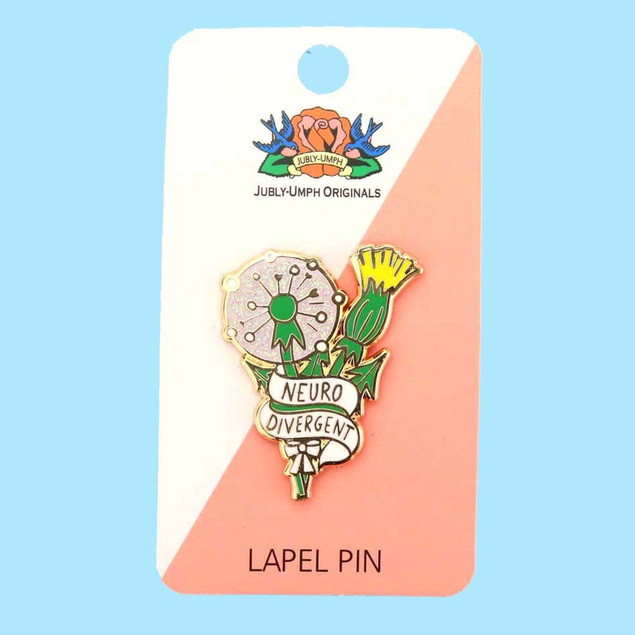 Neuro-divergent Lapel Pin – Jubly-Umph Originals