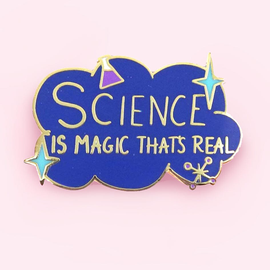 Science Is Magic That's Real Lapel Pin – Jubly-Umph Originals